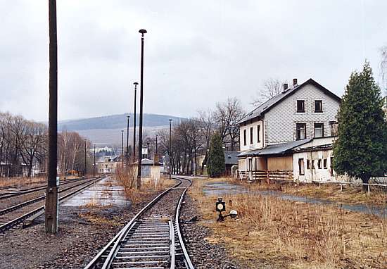 GC5EF71 Alter Bahnhof Grünstädtel (Traditional Cache) in Sachsen, Germany created by froschfreunde